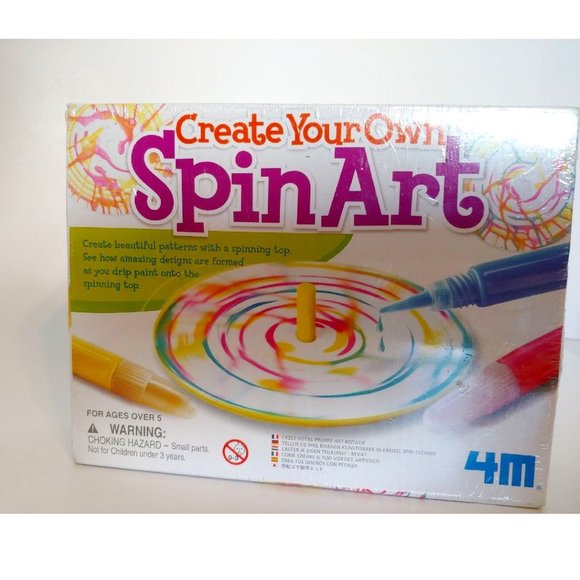 4M | Toys | 4m Create Your Own Spin Art Kit | Poshmark